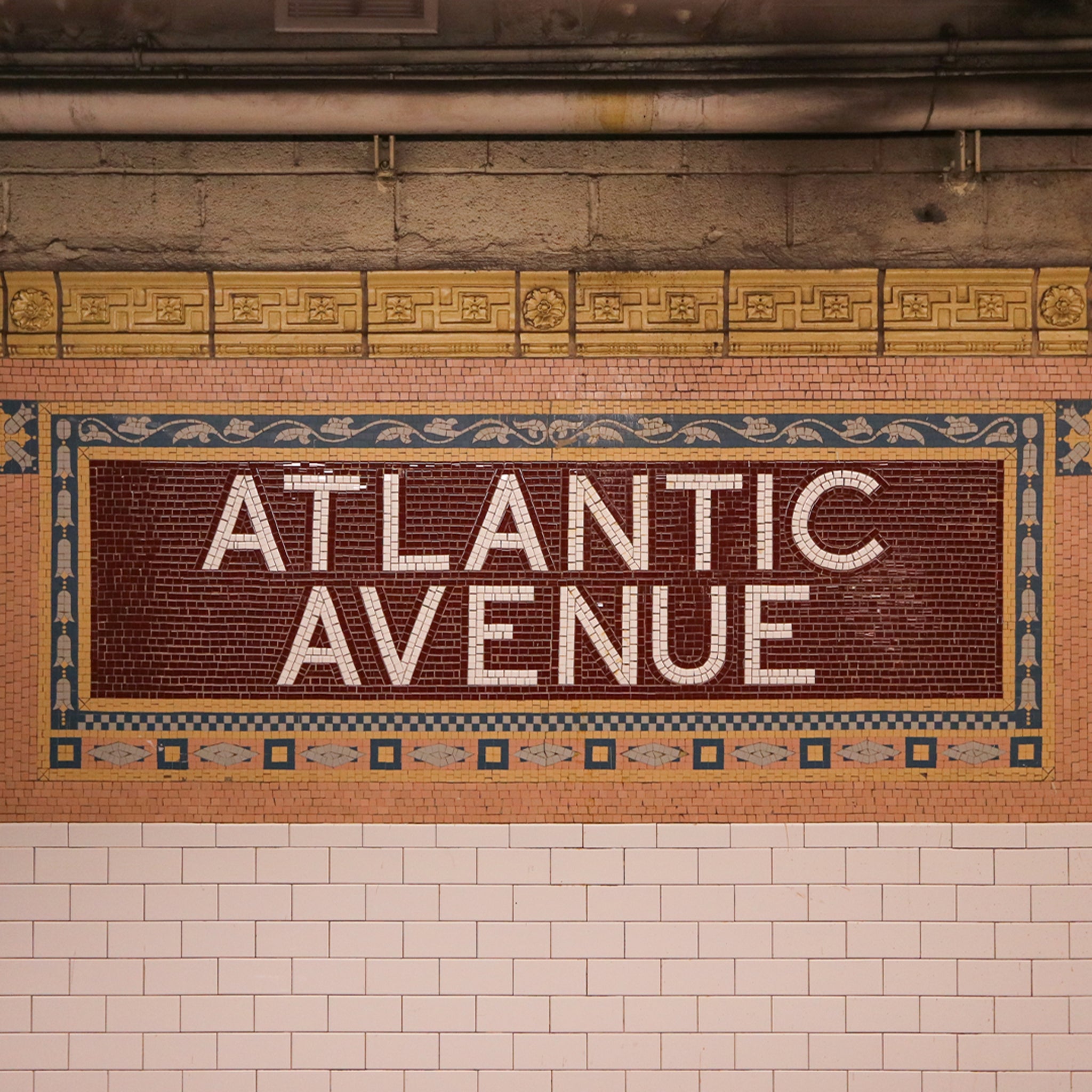 Atlantic Avenue (Nets/Liberty) shirt – Subway Tile Shirts