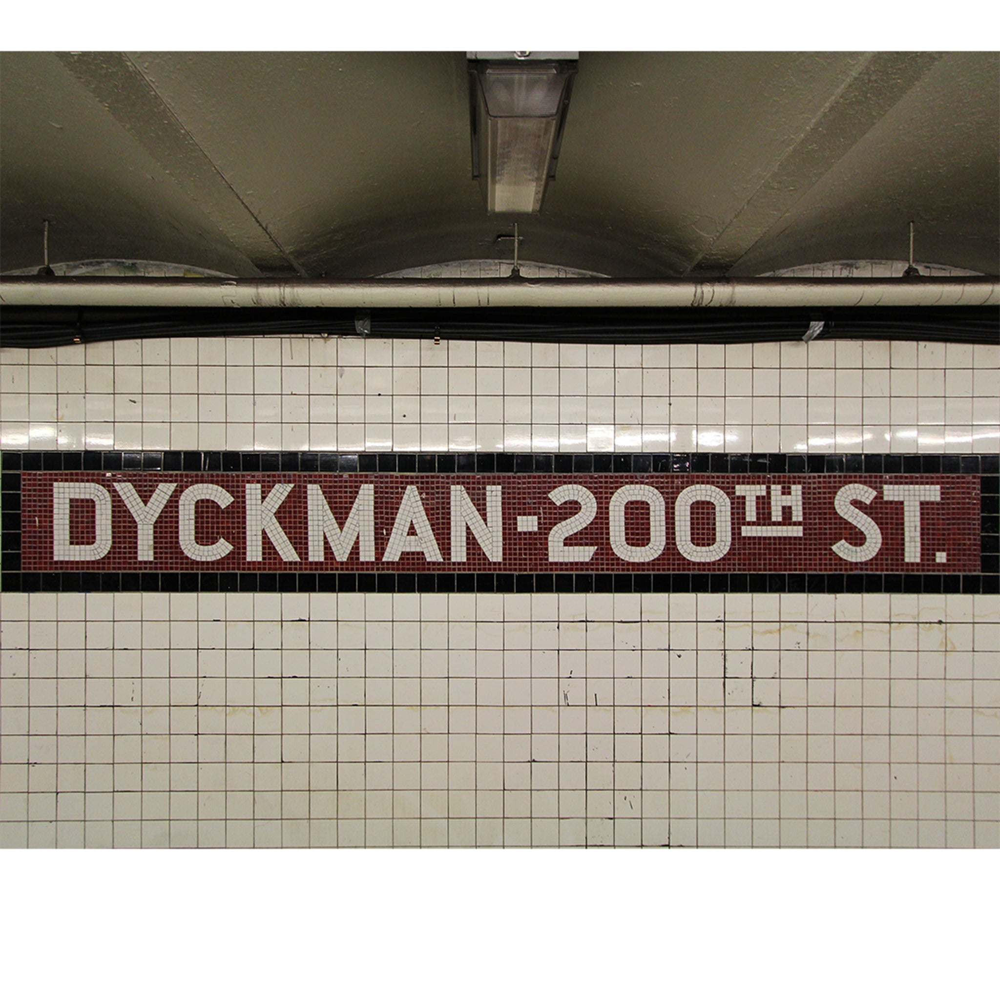 Dyckman-200th Street Shirt – Subway Tile Shirts