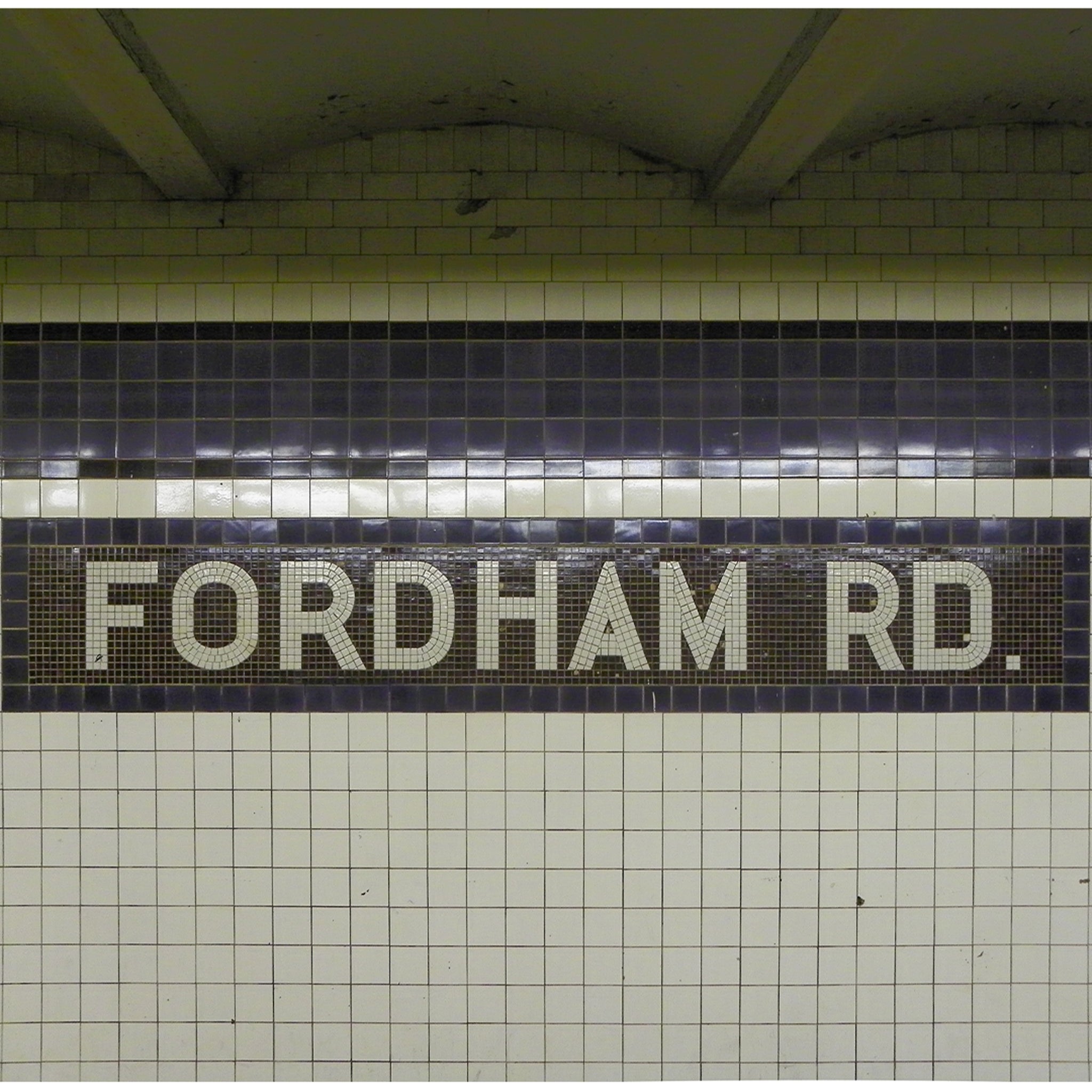 Fordham Road crewneck – Subway Tile Shirts